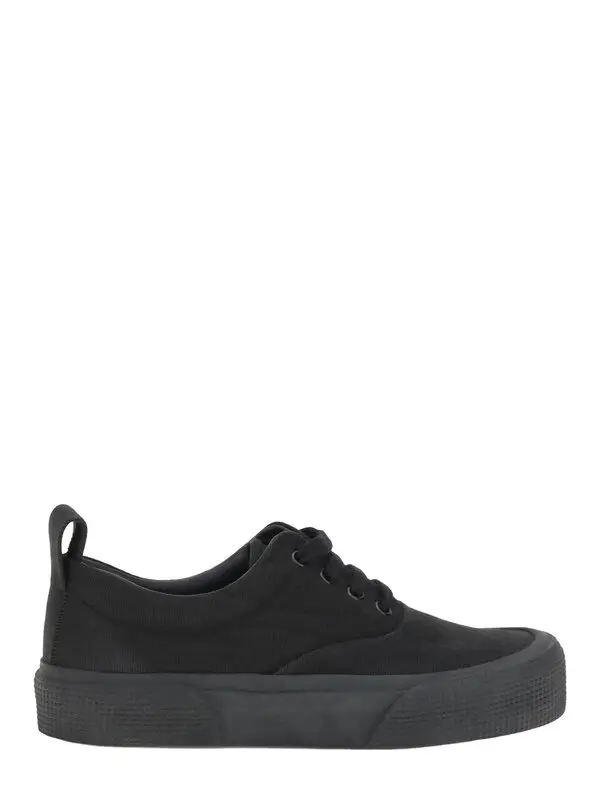 Phoebe Philo Canvas Plimsole Sneakers - Black