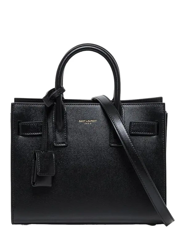 Saint Laurent Leather Nano Sac De Jour Handbag - Multicolor