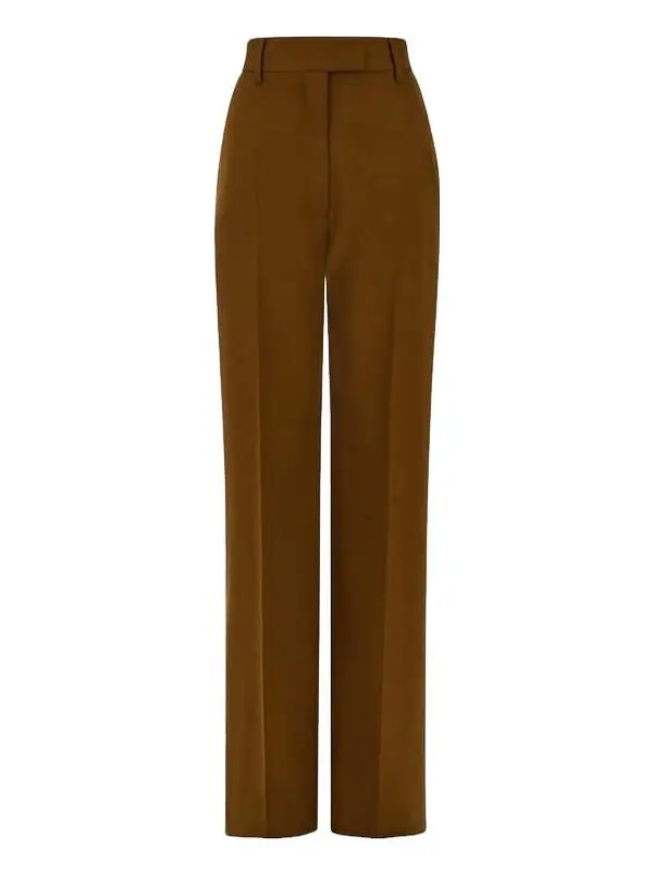 FERRAGAMO Tailored Trousers - Brown