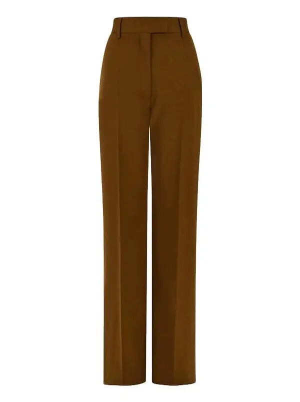 FERRAGAMO Tailored Trousers - Brown