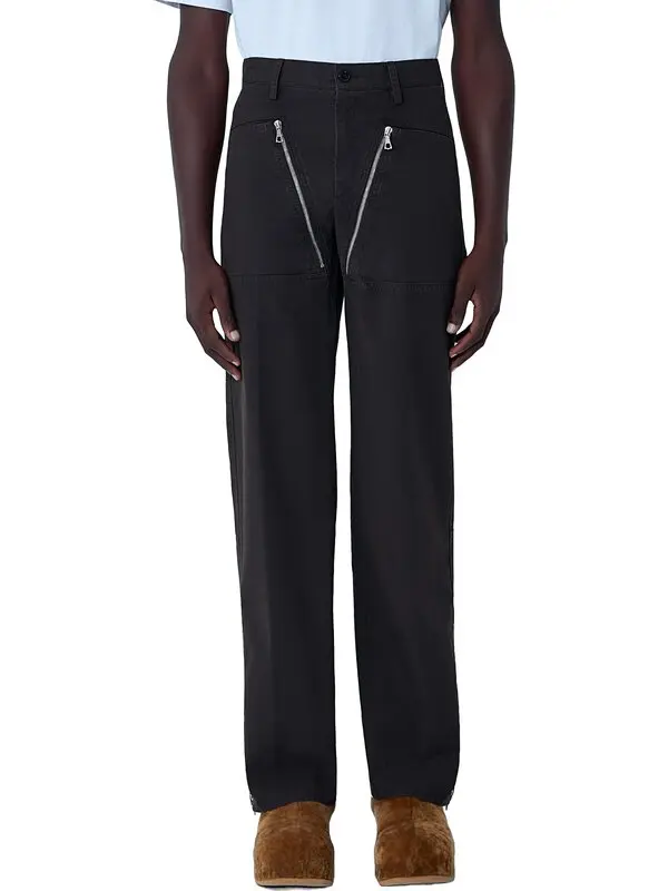 Dries Van Noten Cotton-twill Pants - Brown