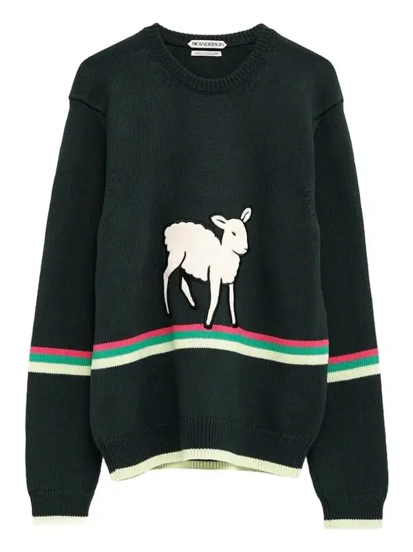 JW Anderson Knitwear Jumpers - Green