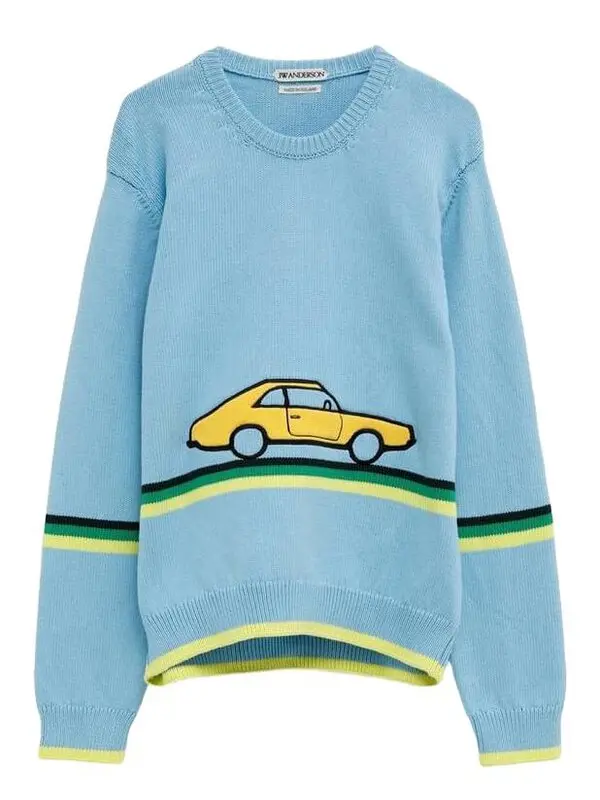 JW Anderson Knitwear Jumpers - Blue