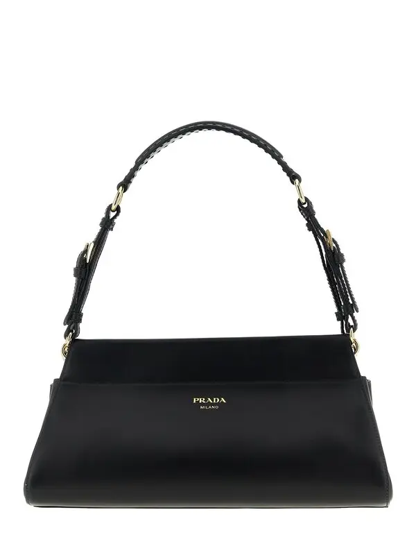 Prada Nappa Shoulder Bag - Black