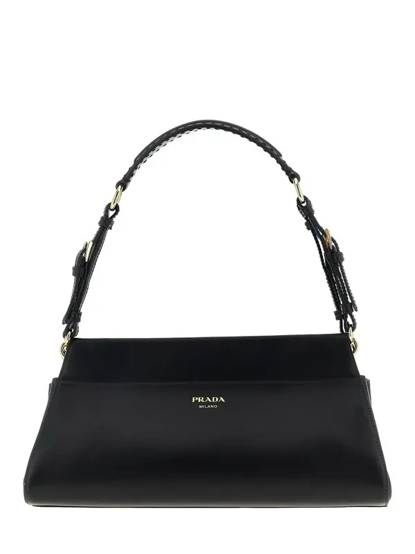 Prada Nappa Shoulder Bag - Black