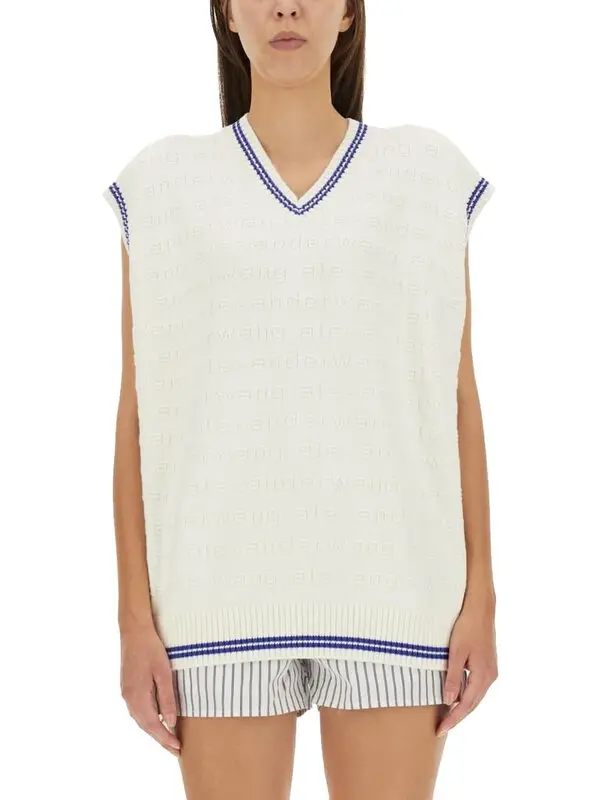 Alexander Wang V-neck Vest - Multicolor