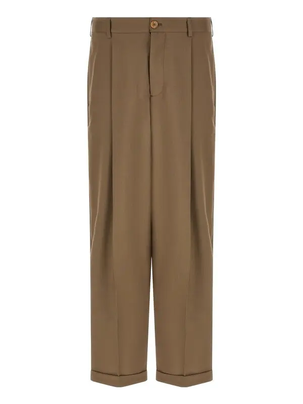 Marni Cool Wool Pants - Cream