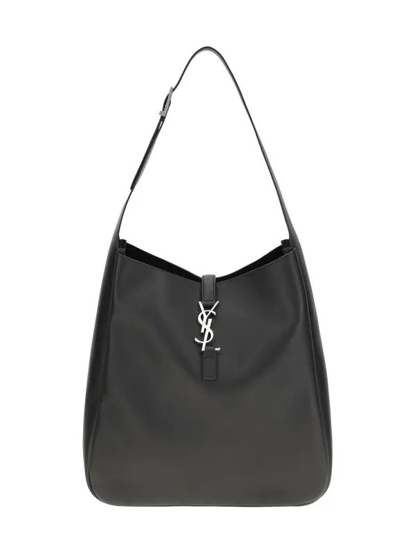 Saint Laurent Le 5 À 7 Large Shoulder Bag - Black