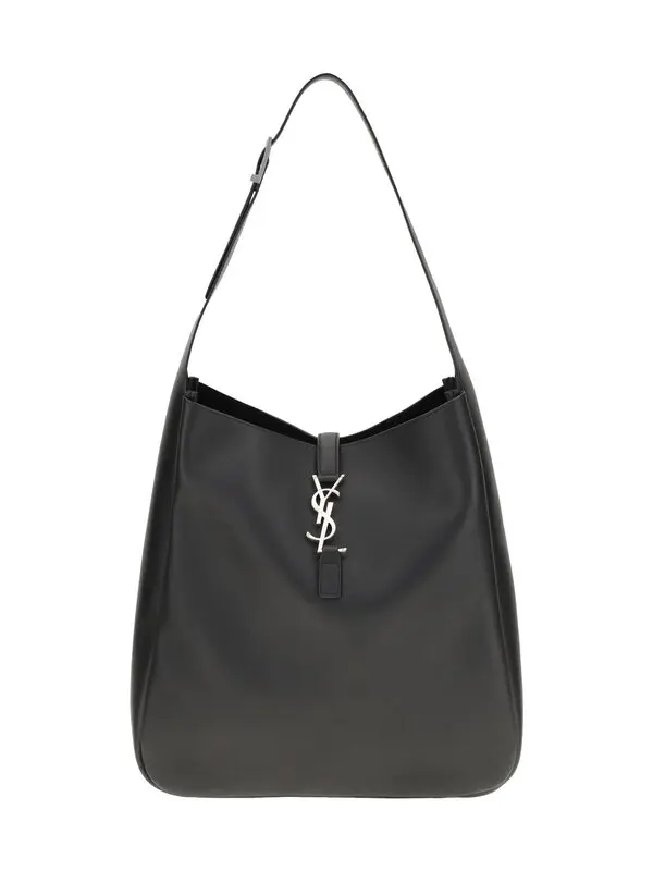 Saint Laurent Le 5 À 7 Large Shoulder Bag - Black