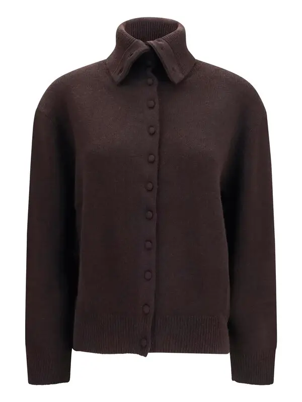 LISA YANG Denie Cashmere Cardigan - Brown