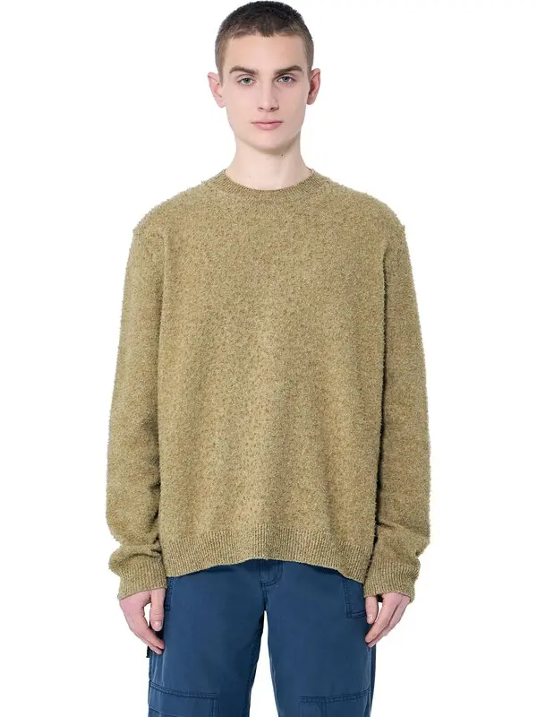 MAISON MARGIELA Pilling Crewneck Sweater - Brown