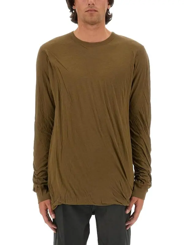 Rick Owens Cotton T-shirt - Brown