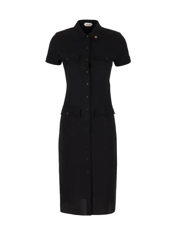 Versace Shirt Dress - Multicolor