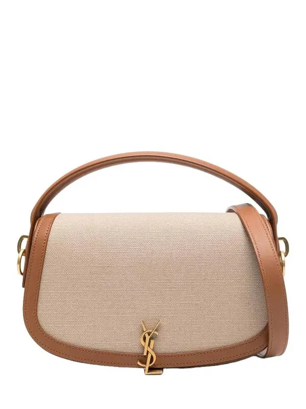 Saint Laurent Neutrals Tote Bags - Cream