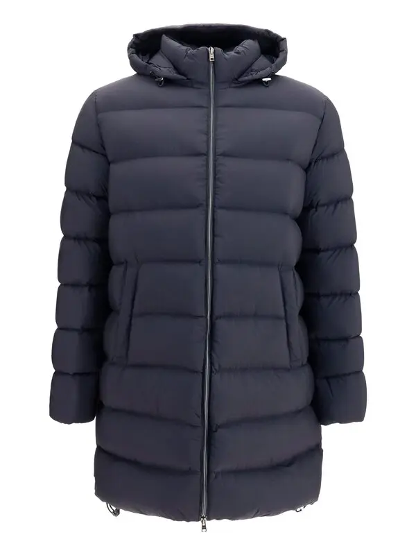 Herno Long Padded Jacket - Black