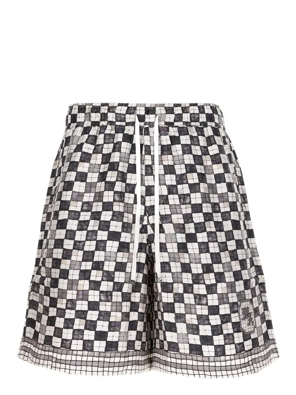 Amiri Checkered Shorts - Multicolor