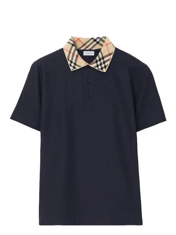 Burberry Polo Shirts - Blue