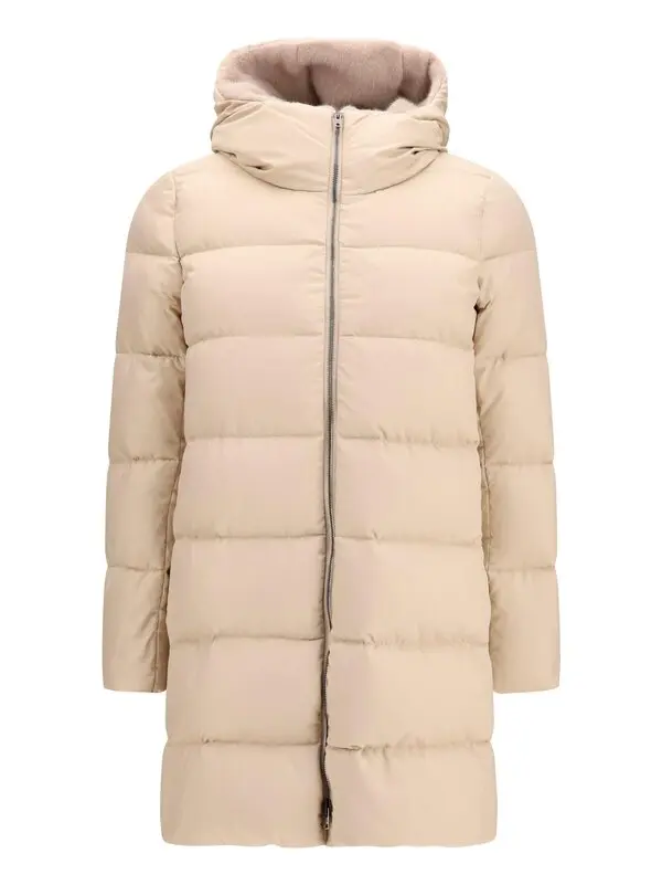 Herno Quilted Down Jacket - Cream