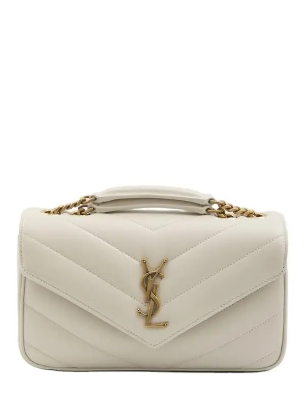 Saint Laurent Loulou Small Leather Shoulder Bag - Multicolor