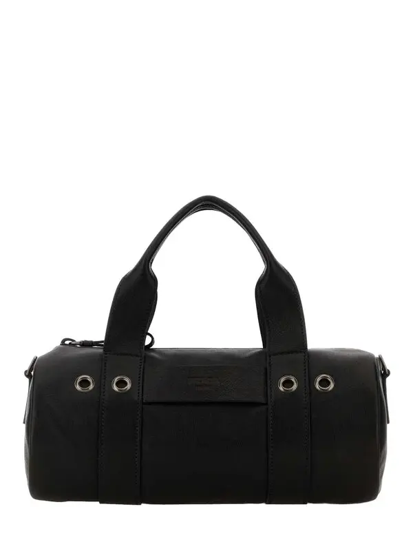 Prada Leather Route Handbag - Black