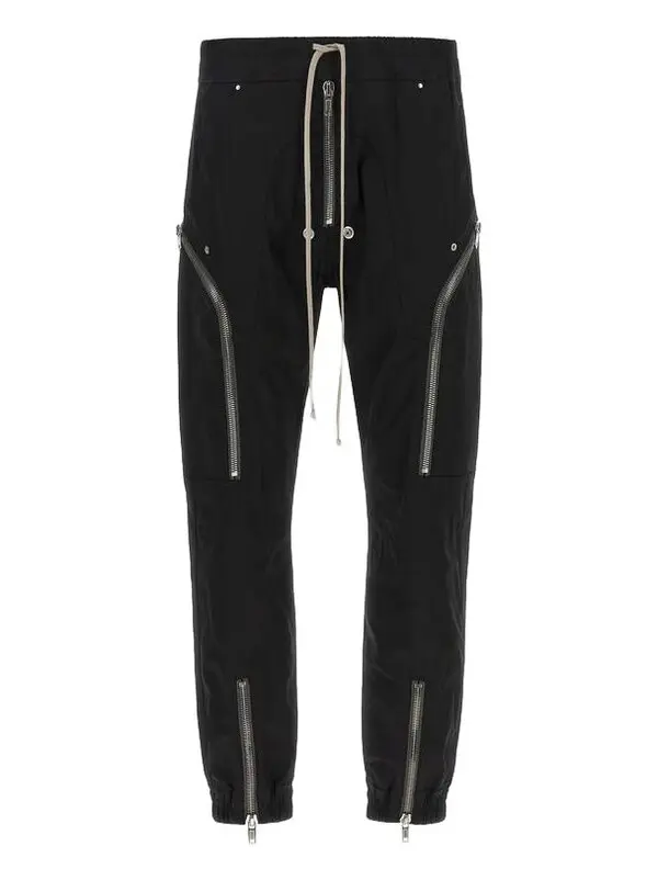 Rick Owens Trousers Track Pants - Black