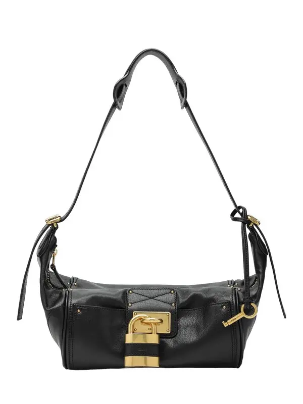 Chloé Leather Paddington Cross Body Bag - Blue