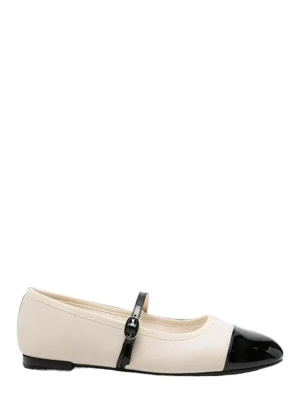 Repetto Leather Ballet Flats - Cream