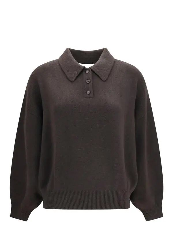 LISA YANG Etta Cashmere Sweater - Brown