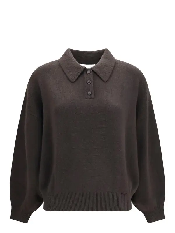 LISA YANG Etta Cashmere Sweater - Brown