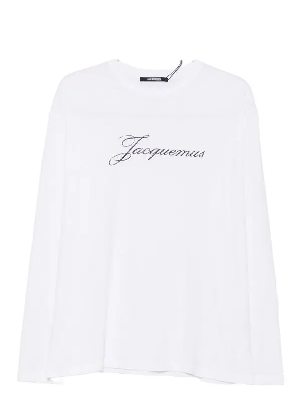 Jacquemus Logo Cotton T-shirt - Multicolor
