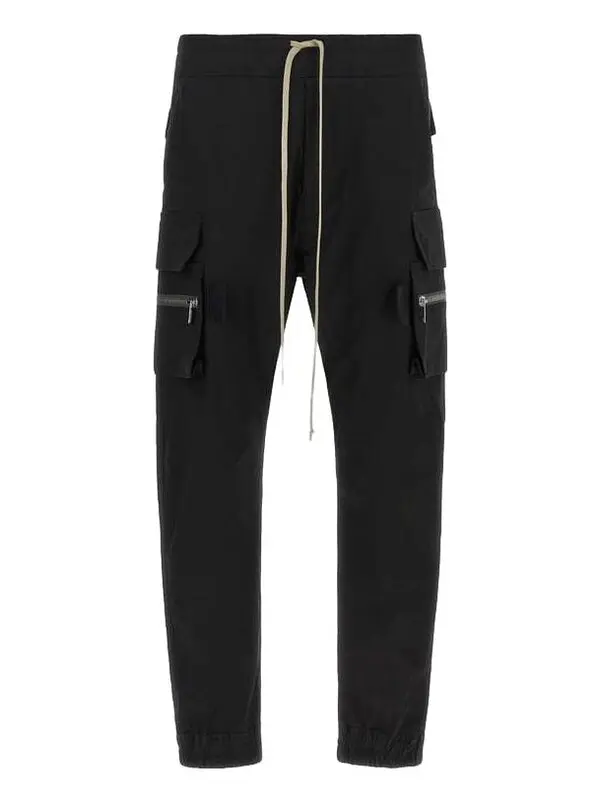 Rick Owens Trousers Tapered Trousers - Black
