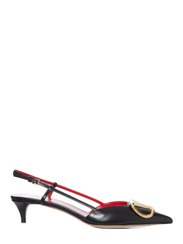 Valentino Garavani Vlogo Signature Leather Pumps - Multicolor