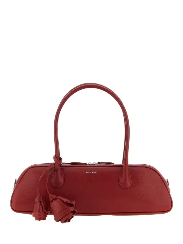 Magda Butrym Brigitte Trapeze Handbag - Red