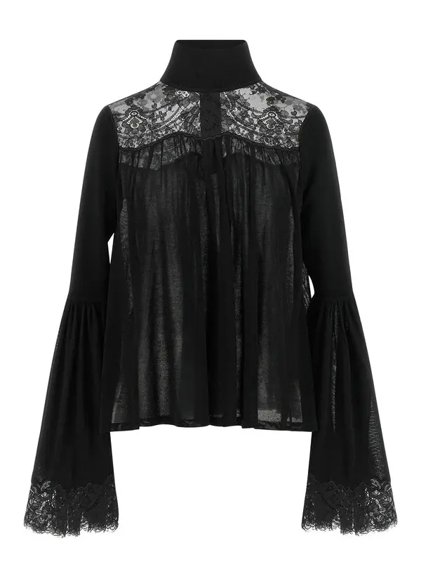 Zimmermann Valiant Blouse - Black