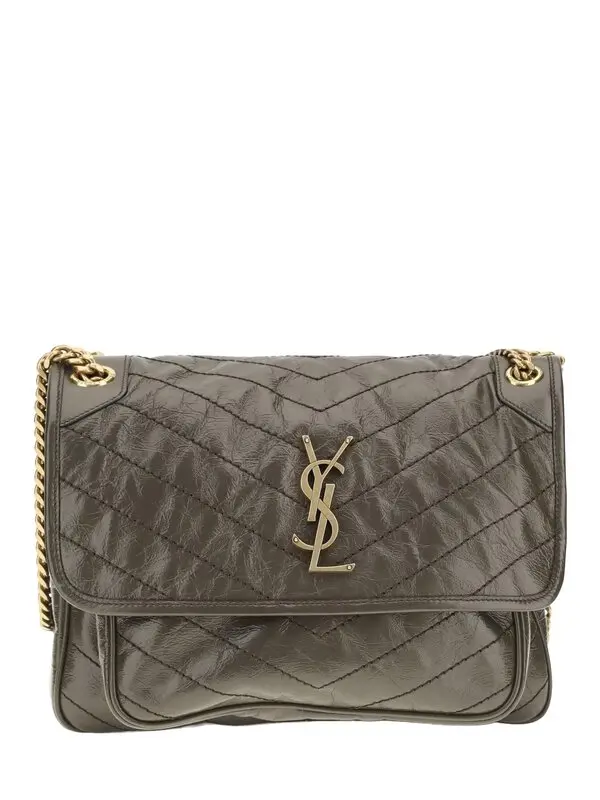 Saint Laurent Niki Shoulder Bag - Green