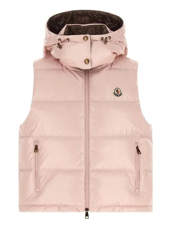Moncler Niverolle Padded Vest - Pink