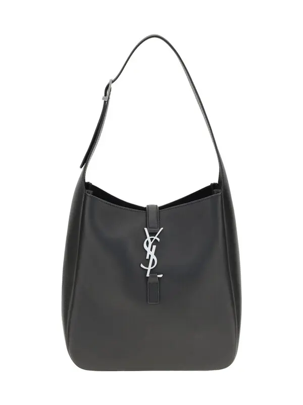 Saint Laurent Le 5a7 Shoulder Bag - Black