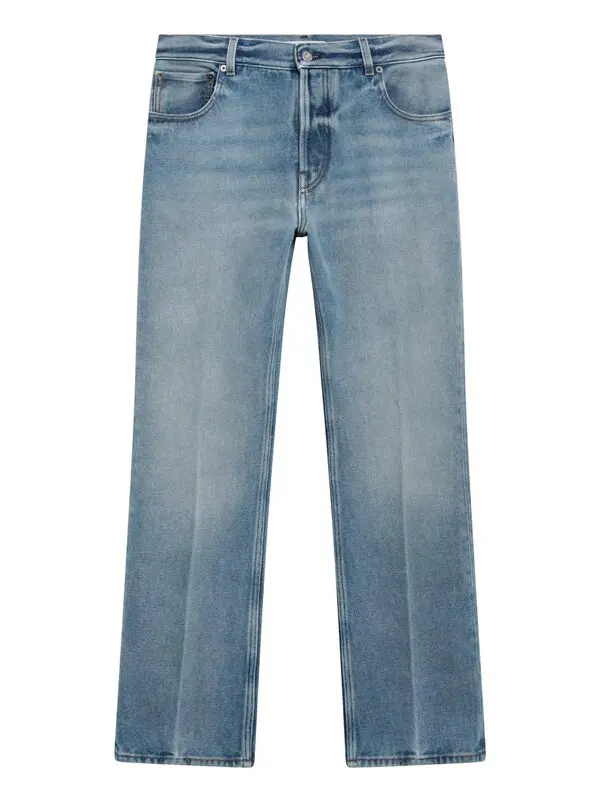 Miu Miu Denim Trousers - Blue