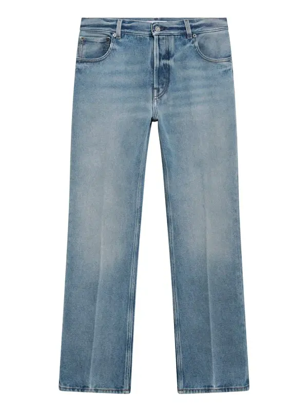 Miu Miu Denim Trousers - Blue