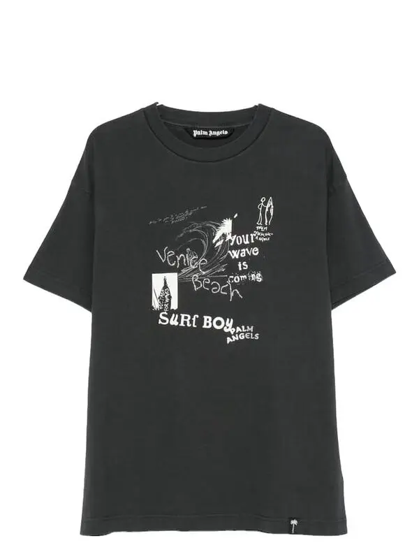Palm Angels T-shirts & Vests T-shirts - Black