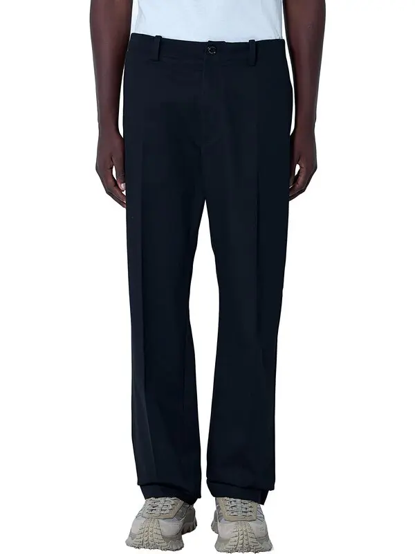 Moncler X Frgmt Hiroshi Fujiwara Logo Print Pants - Black