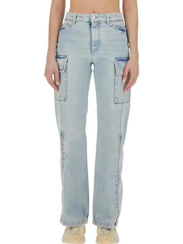 Stella McCartney Cargo Jeans - Blue