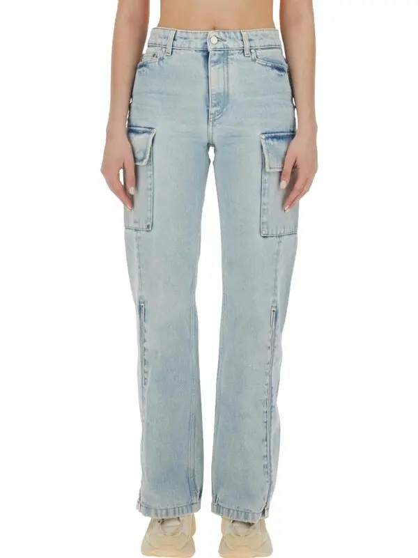 Stella McCartney Cargo Jeans - Blue