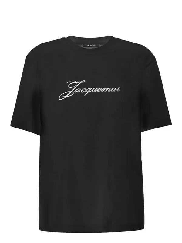 Jacquemus Logo T-shirt - Black