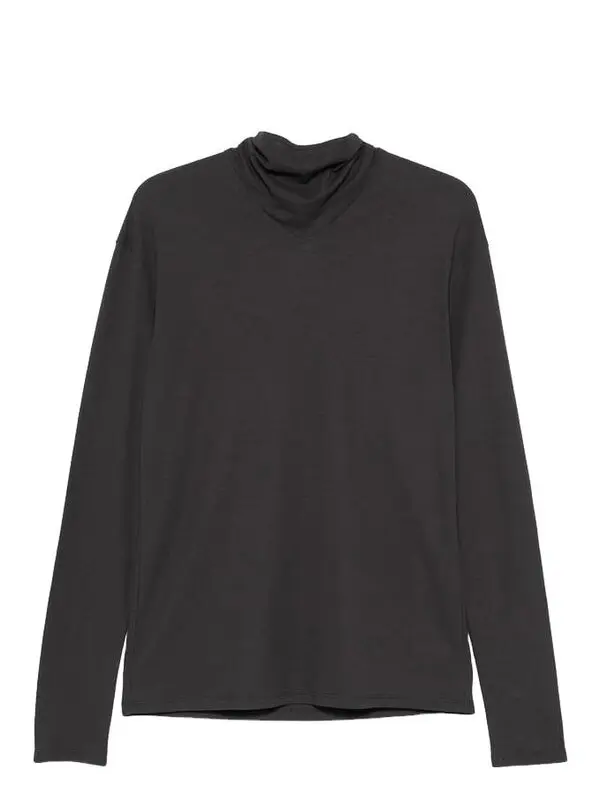 LEMAIRE Long Sleeve Jersey Top - Gray