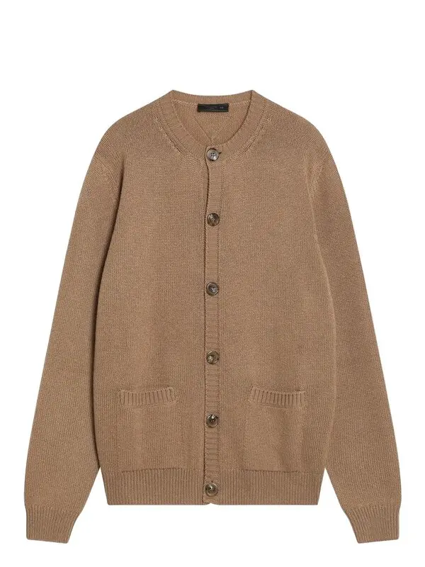 Prada Cashmere Cardigan - Brown