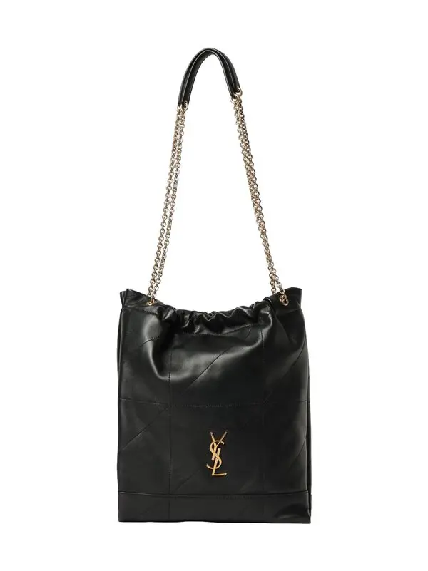 Saint Laurent Jamie Pochon Quilted Nappa Bag - Black