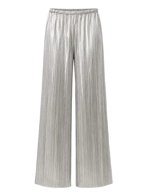FORTE_FORTE Fluid Trousers - Multicolor