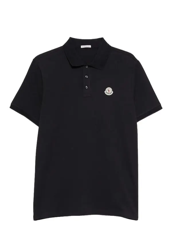 Moncler Polo Shirts - Blue