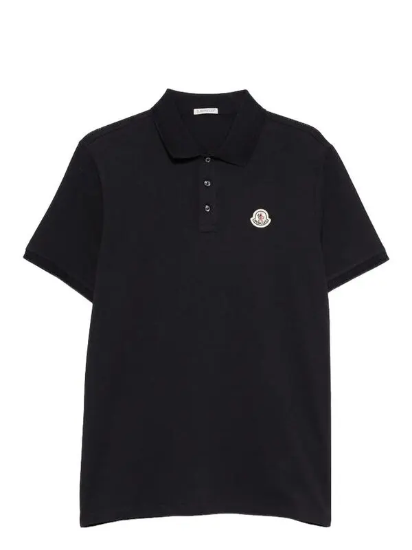 Moncler Polo Shirts - Blue